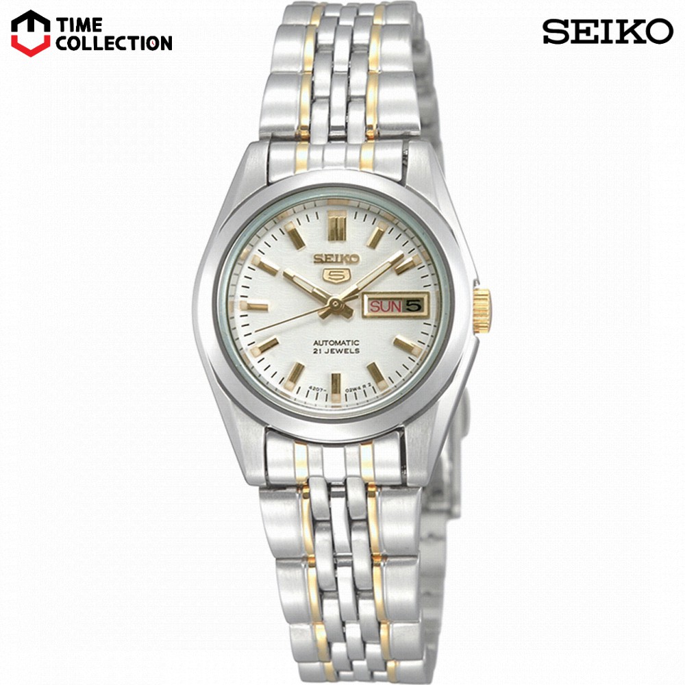Seiko 5 Sports SYMA35K1 Automatic Stainless Steel Strap Watch For Women ...