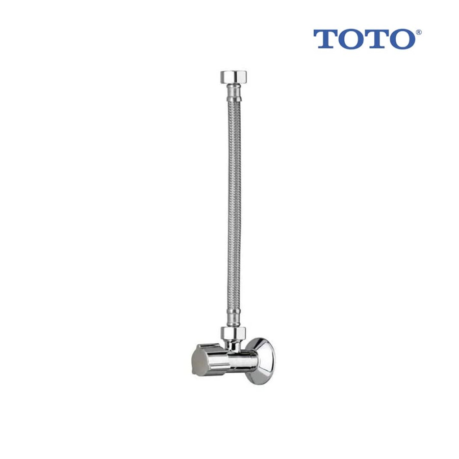 Toto - Stop Valve TOTO TX277S Stop Valve With Heavy Duty Flexible Hose ...