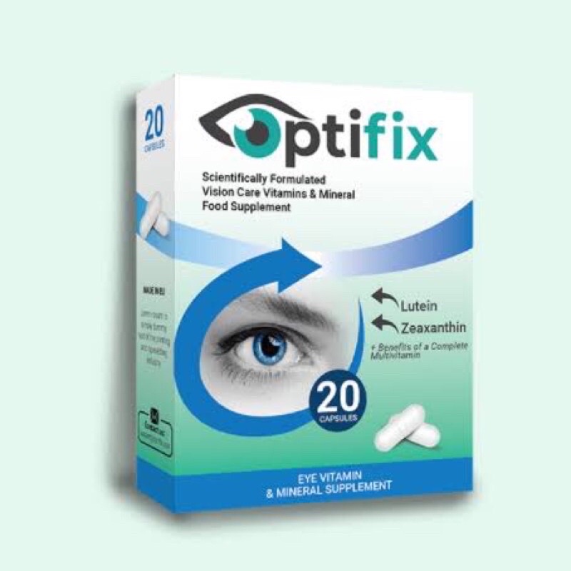Optifix For Vision Care Supplement | Shopee Philippines