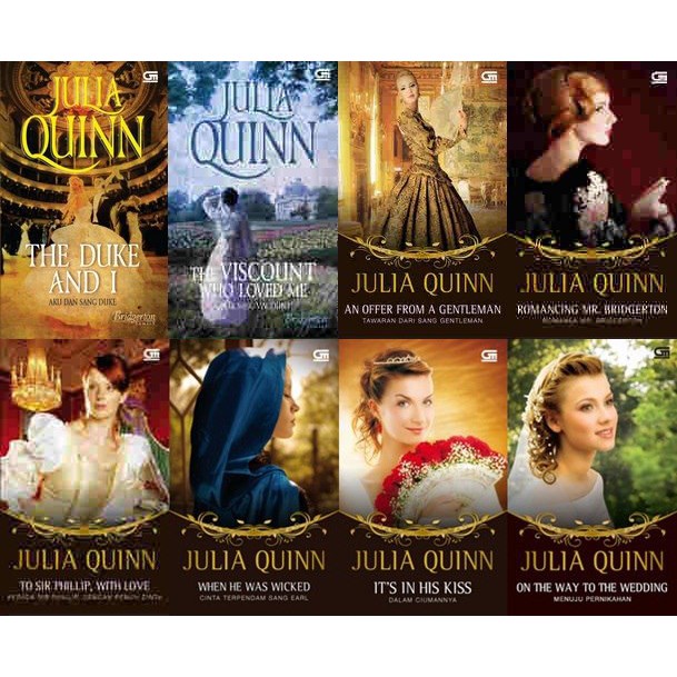 [Novel] Julia Quin - Bridgerton Series | Shopee Philippines