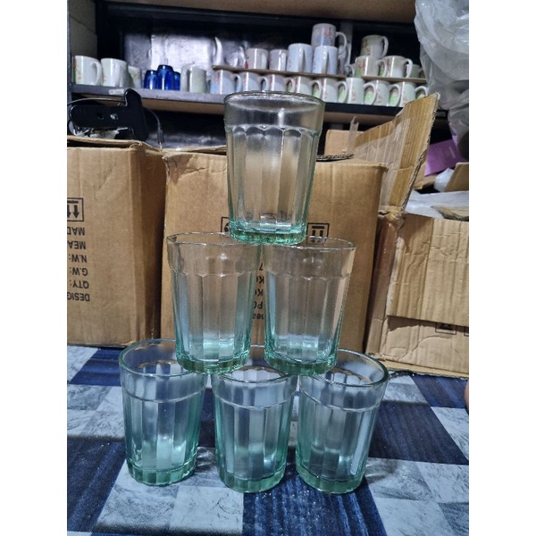 glass set 6pcs and 12 pcs | Shopee Philippines