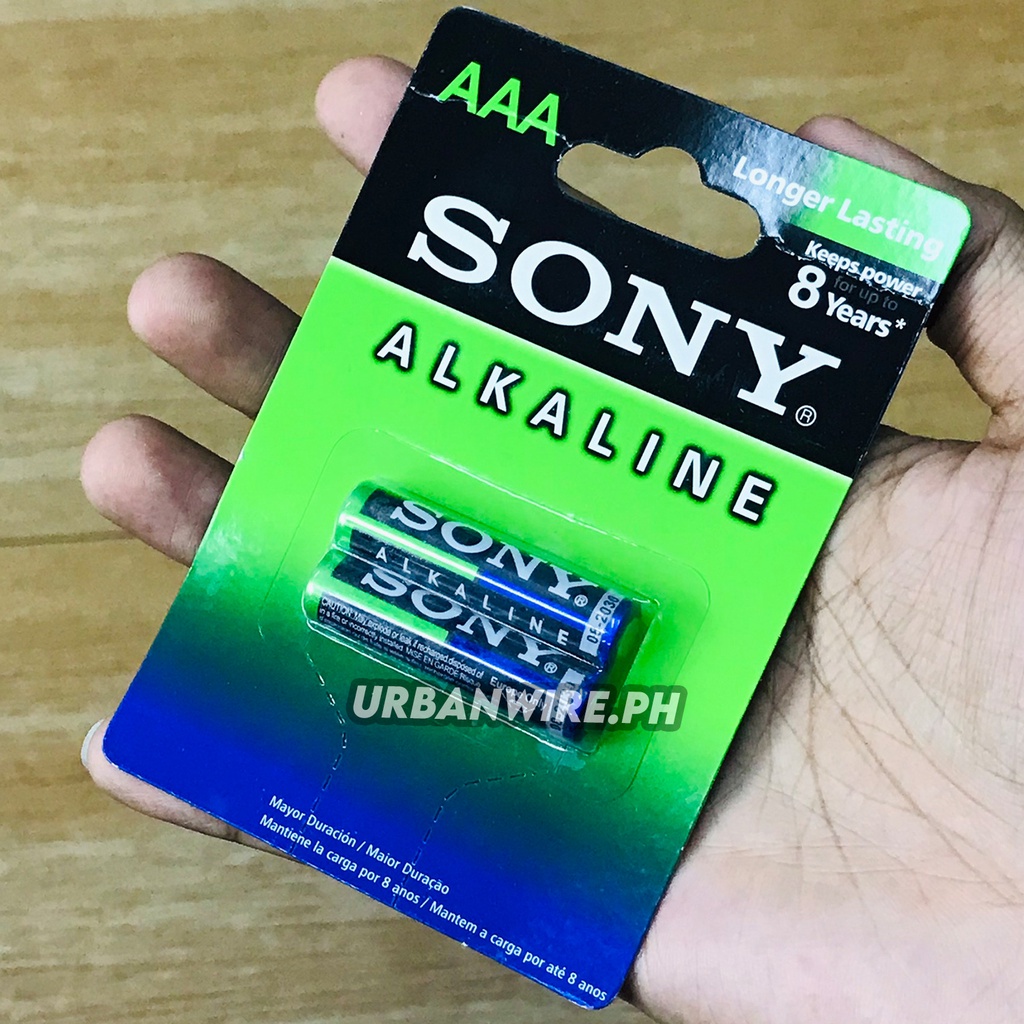 🟦SONY AAA Alkaline / Carbon Zinc Battery 1 CARD (2PCS)🟦 | Shopee Philippines