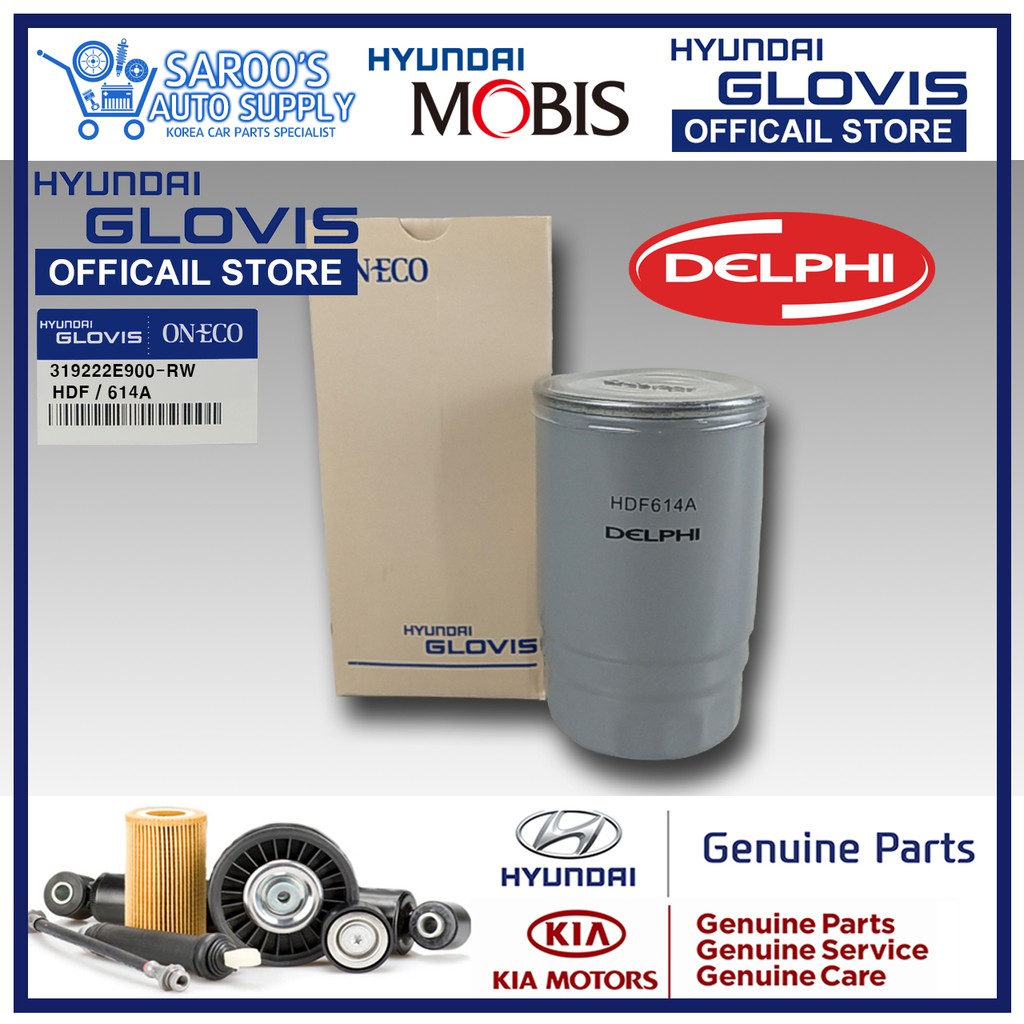[Hyundai] Fuel Filter For Santa Fe , Tucson , Sportage, 31922-2E900 ...