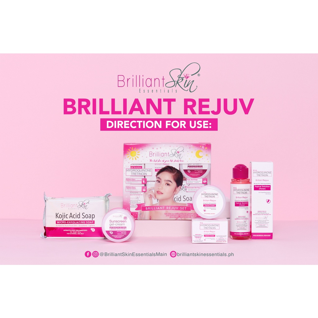Brilliant Skin Rejuvenating Set w/ Free Sunscreen 10g | Shopee Philippines