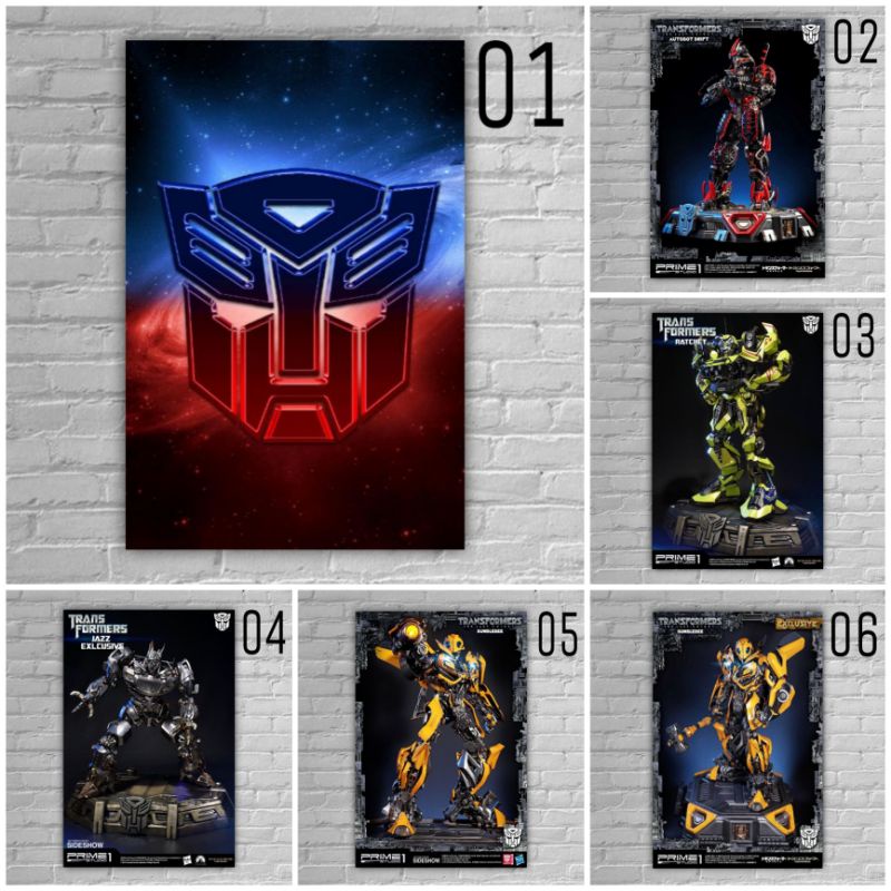 Transformers WALL POSTER 01-25 A3+ SIZE | Shopee Philippines