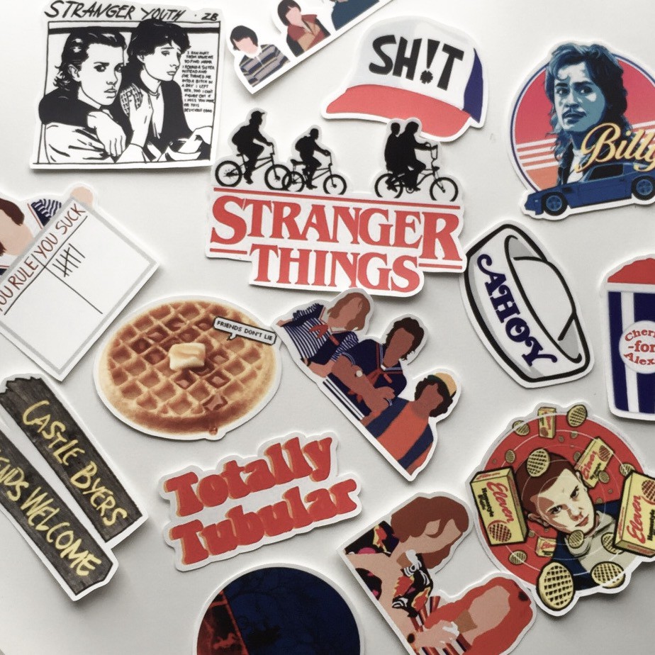 Stranger Things Vol 1 Sticker Pack | Shopee Philippines