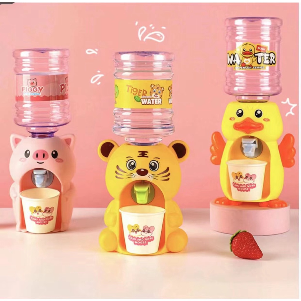 Mini Water Dispenser Cute Cartoon Character Design Toys For Kids ...