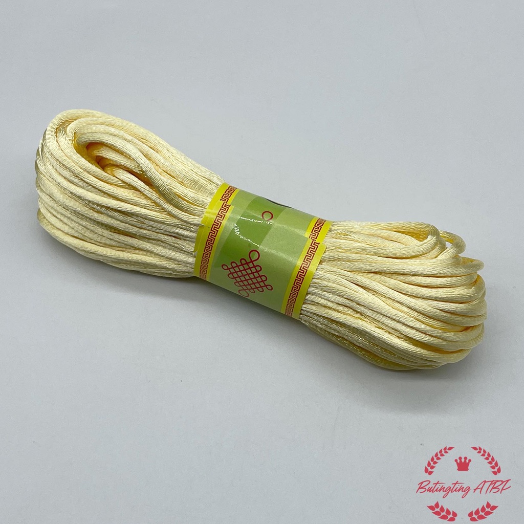 20 Yards/ bundle 2.5mm Polyester Braided Long Rope DIY Chinese Knot ...