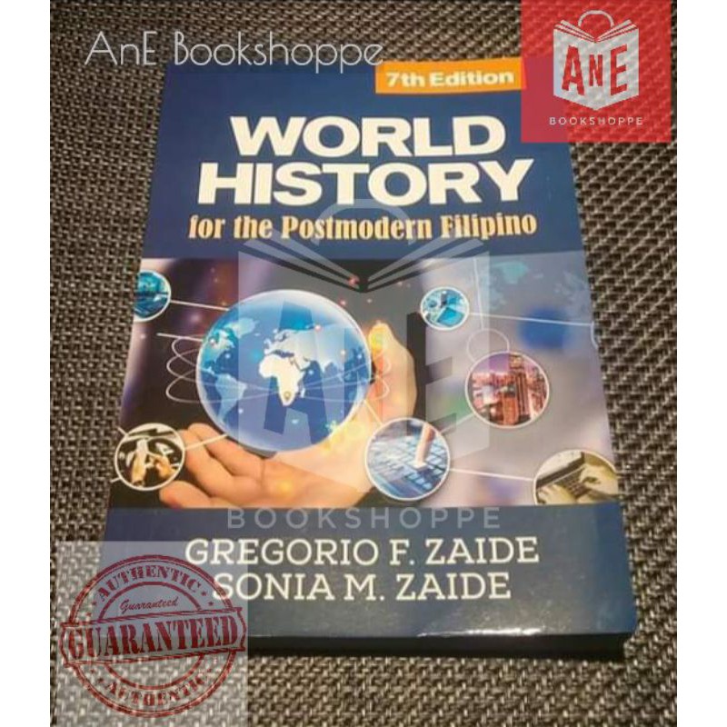 AUTHENTIC WORLD HISTORY for the Postmodern Filipino 7th edition by ...