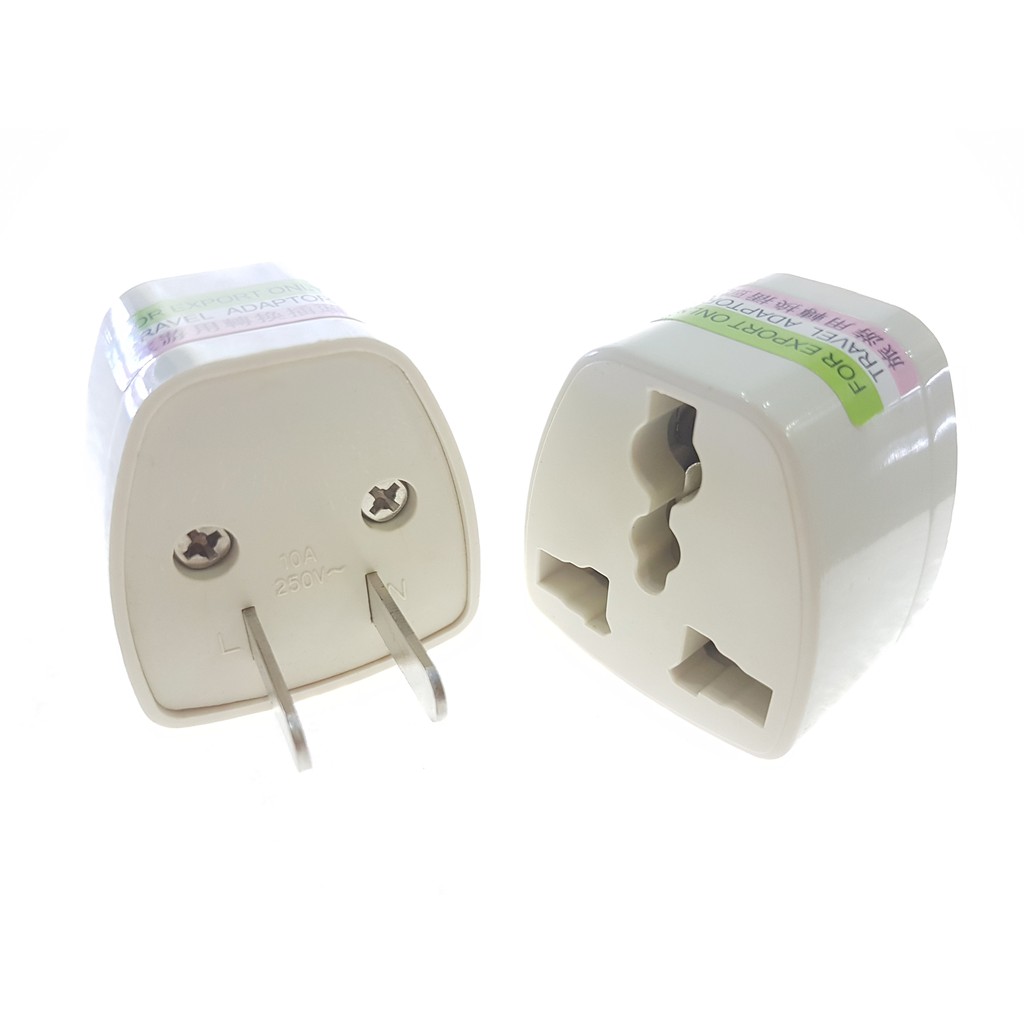 Universal Adapter Plug AC Socket Converter Travel Adaptor | Shopee ...