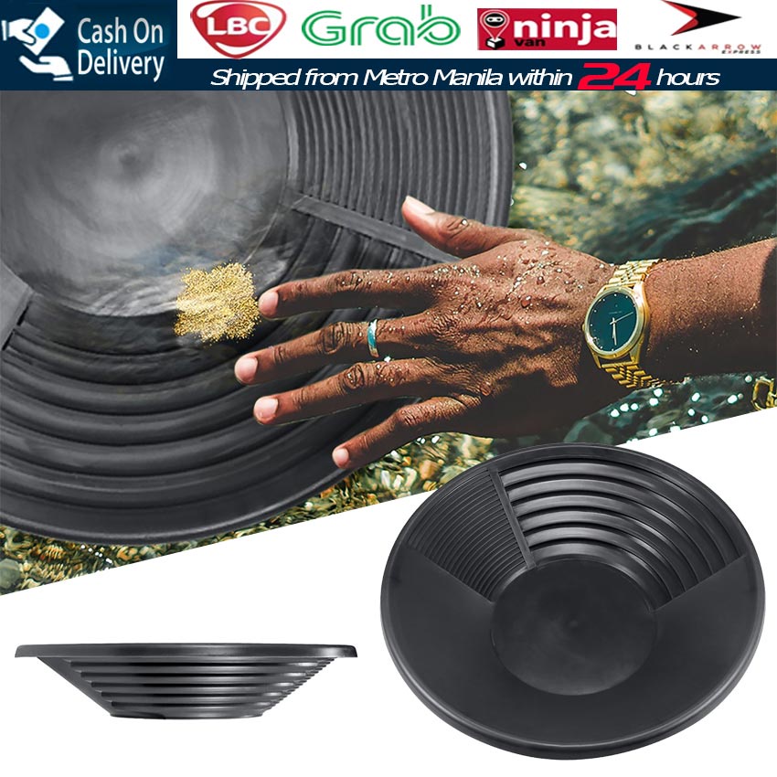 【Fast Delivery】Gold Pan Basin Nugget Mining Pan Dredging Prospecting ...