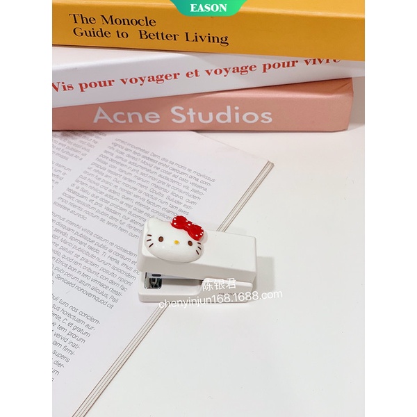 Anime Kawaii My Melody Hello Kitty Sanrio Mini Stapler Cute Cartoon ...