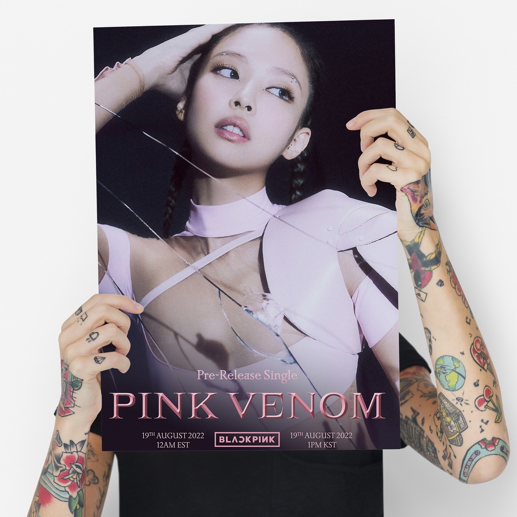 BLACKPINK Pink Venom A4 A3 Posters High Quality Kpop Poster Jisoo Rosie ...
