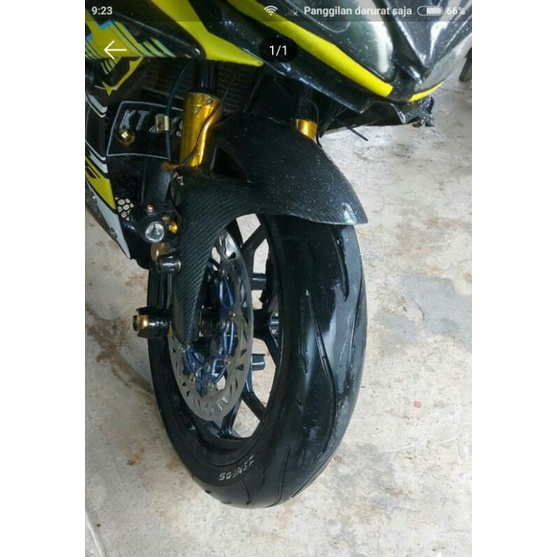 Front Fender YAMAHA R15 v2 model R1 carbon clup | Shopee Philippines