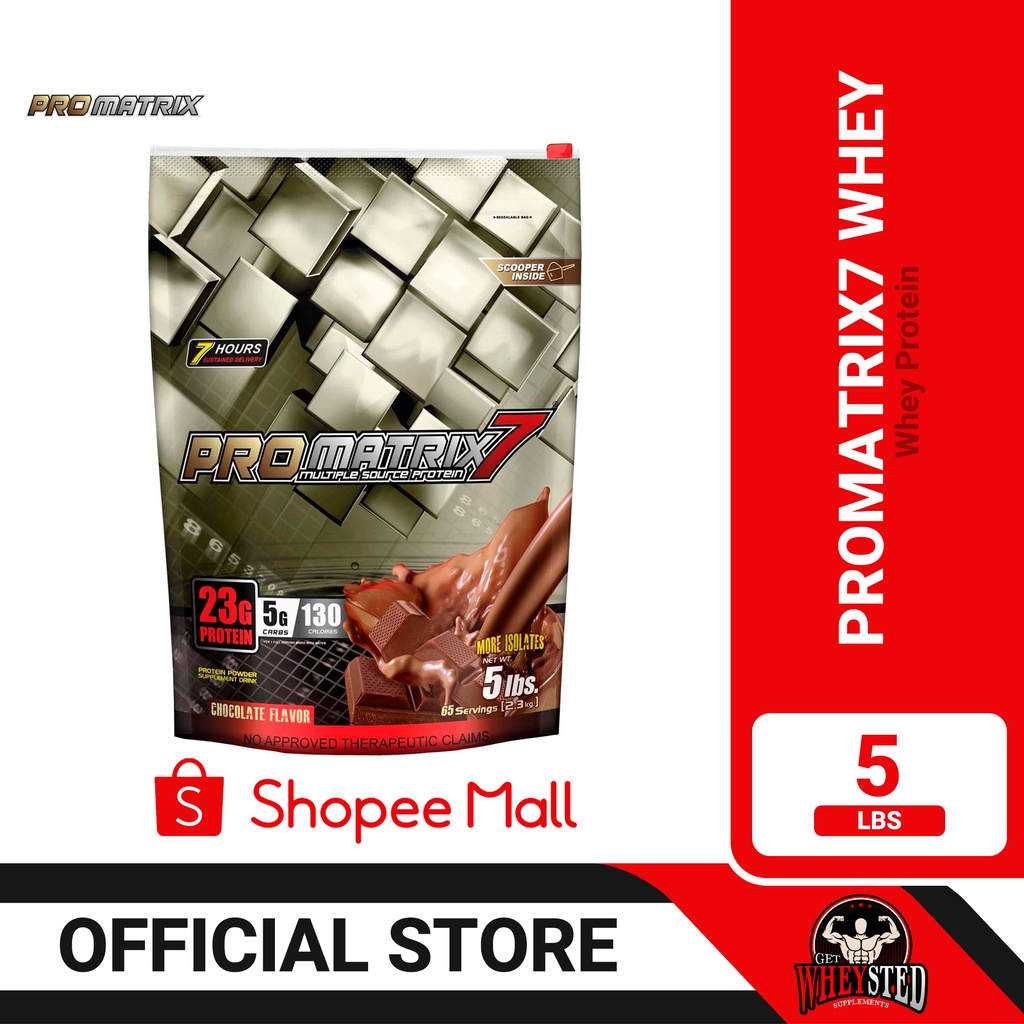 Promatrix Whey 5lbs (Free shaker) | Shopee Philippines