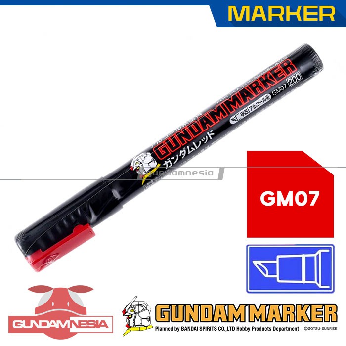 Gundam Marker Red (GM07) | Shopee Philippines