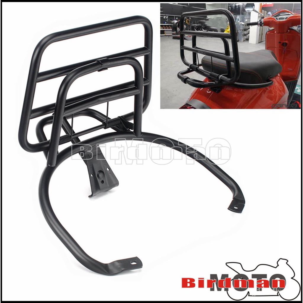 LT（COD）For Piaggio Vespa GTS Rear Shelf Bracket Steel Motorcycle ...