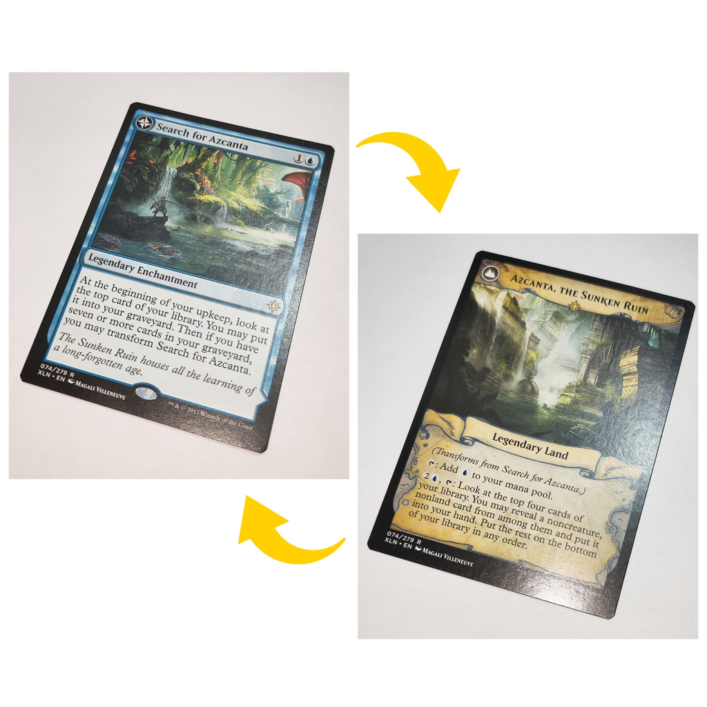 MTG Card SEARCH FOR AZCANTA // AZCANTA, THE SUNKEN RUIN Magic the ...