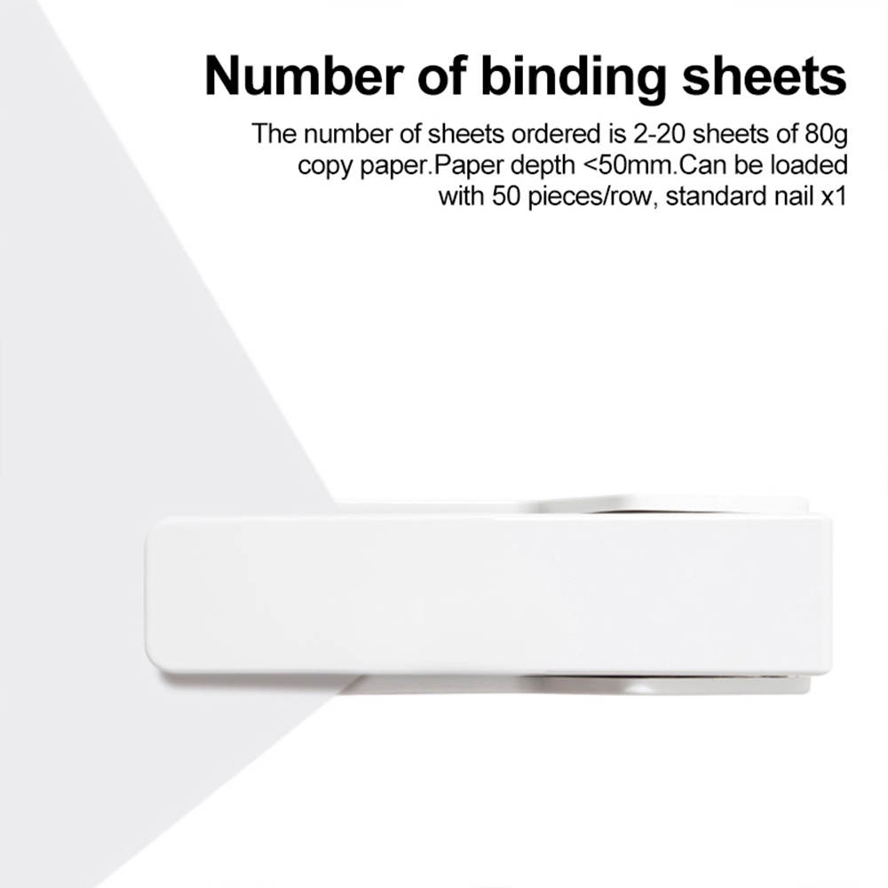 Nusign by Deli Portable Stapler Metal Pull Bar Office School Supplies ...