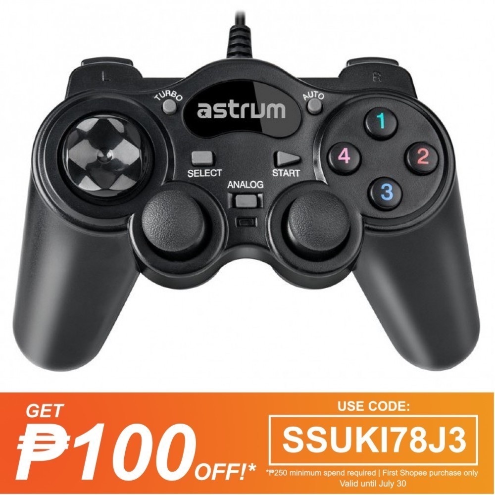 Astrum Digital Gamepad Dual Stick Controller USB PC Gaming | Shopee ...