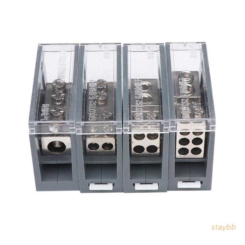 stay Universal Din Rail Distribution Box 1 in Multi-out Terminal Block ...