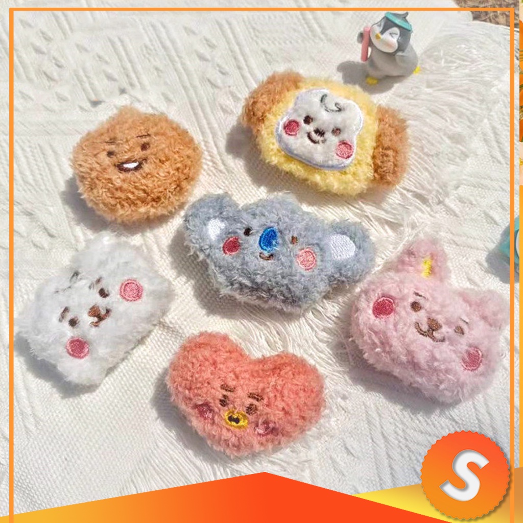 KPOP BTS BT21 Brooch BT21 Cartoon Brooch Fan Gift Cooky Tata Koya ...