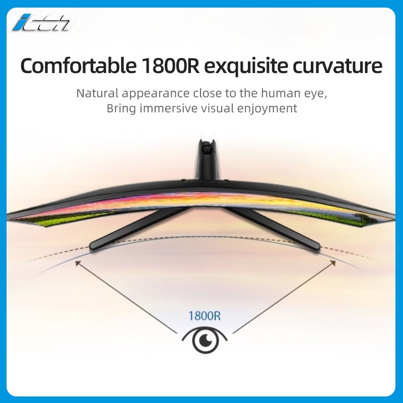 ICON Monitor 27 Inch LED Monitors HDMI VGA Original Brand New Computer ...