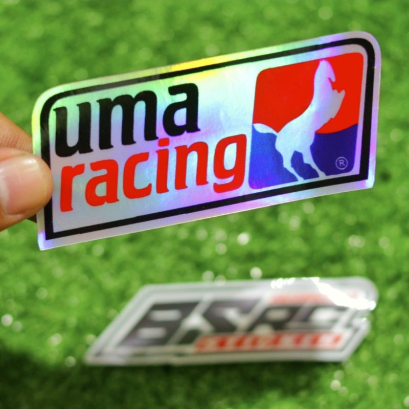 Uma racing hologram sticker/racing sticker | Shopee Philippines