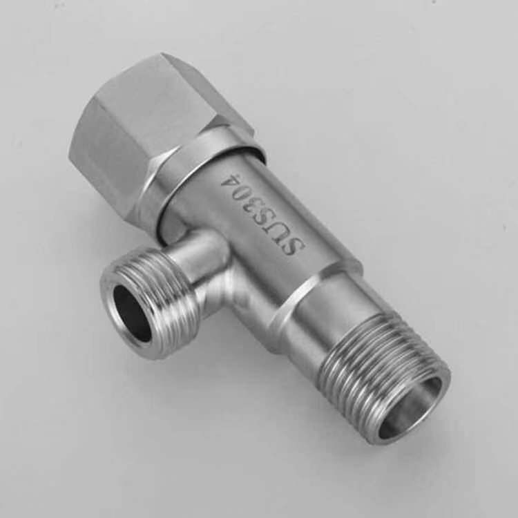 RCG SUS304 Stainless Steel One Way Angle Valve 1/2" Angle Valve With ...