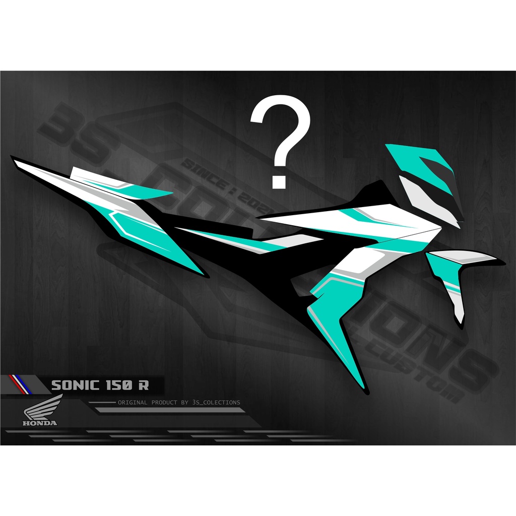Decal SONIC 150R FULL BODY CUSTOM LIKE HEART | Shopee Philippines