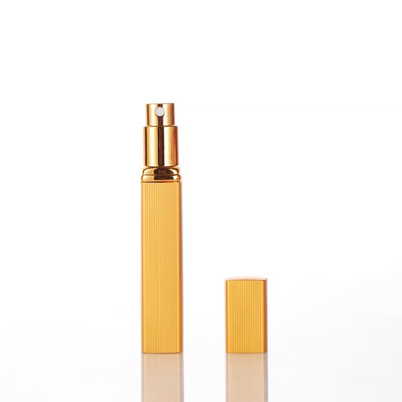 TOPSHOP 12ml Metal Case Perfume Atomizer Bottle Aluminum Nozzle Spray ...