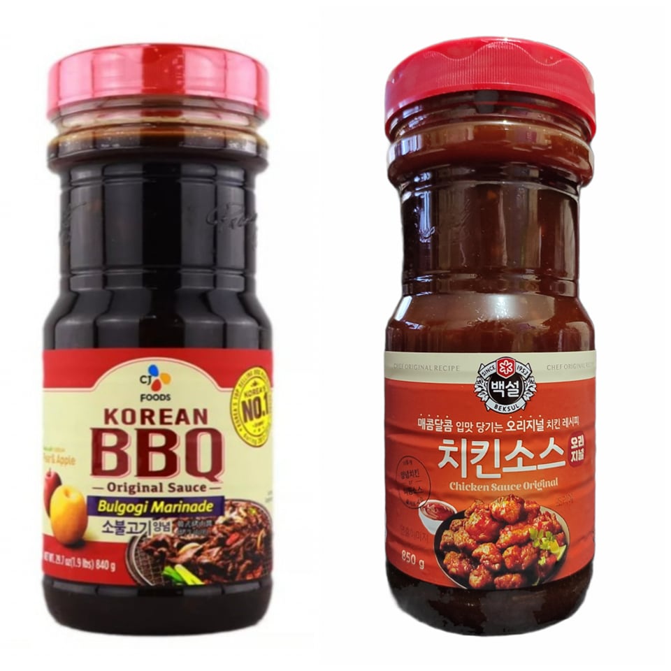 CJ Foods Korean Style Chicken Sauce | BBQ Bulgogi Marinade Original Sauce 850g Chef Original ...