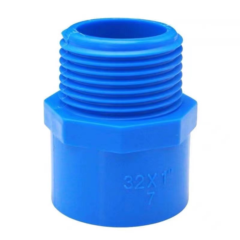 PVC BLUE FITTINGS 1/2" 3/4'' 1'' Elbow,Tee,Adaptor,Coupling,End cup ...