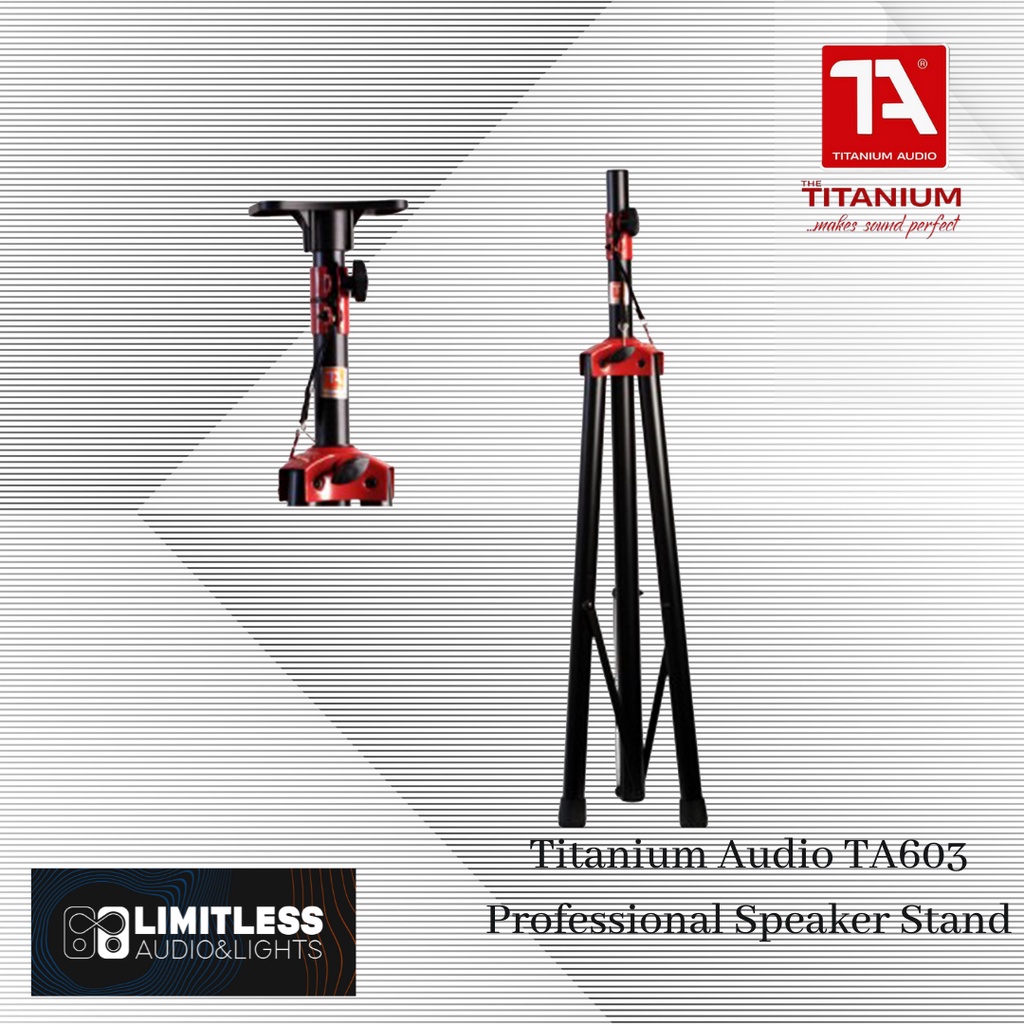 Titanium Audio TA603 Professional Speaker Stand | Shopee Philippines
