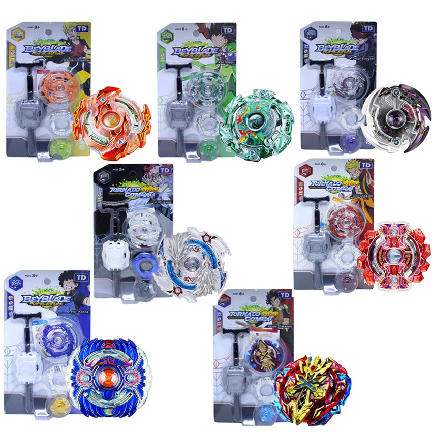 Beyblade Burst TD Tornado Gyro Combat With Mini Launcher Set | Shopee ...