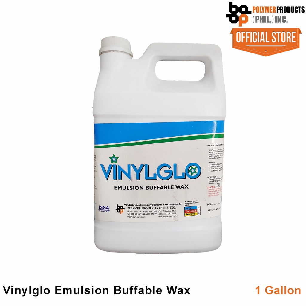 Polymer Vinylglo Emulsion Buffable Wax | Shopee Philippines