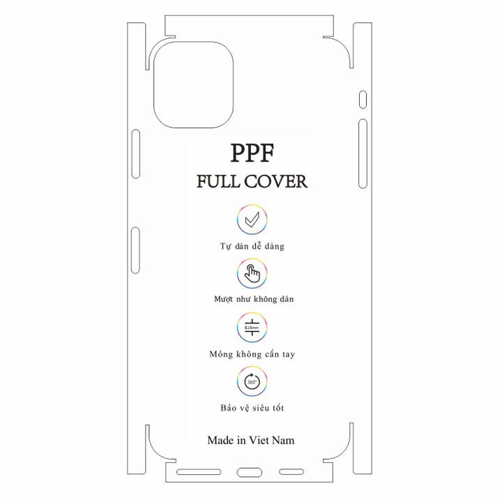 Full edge PPF flexible sticker for iPhone 11 - iPhone 11 Pro - iPhone ...