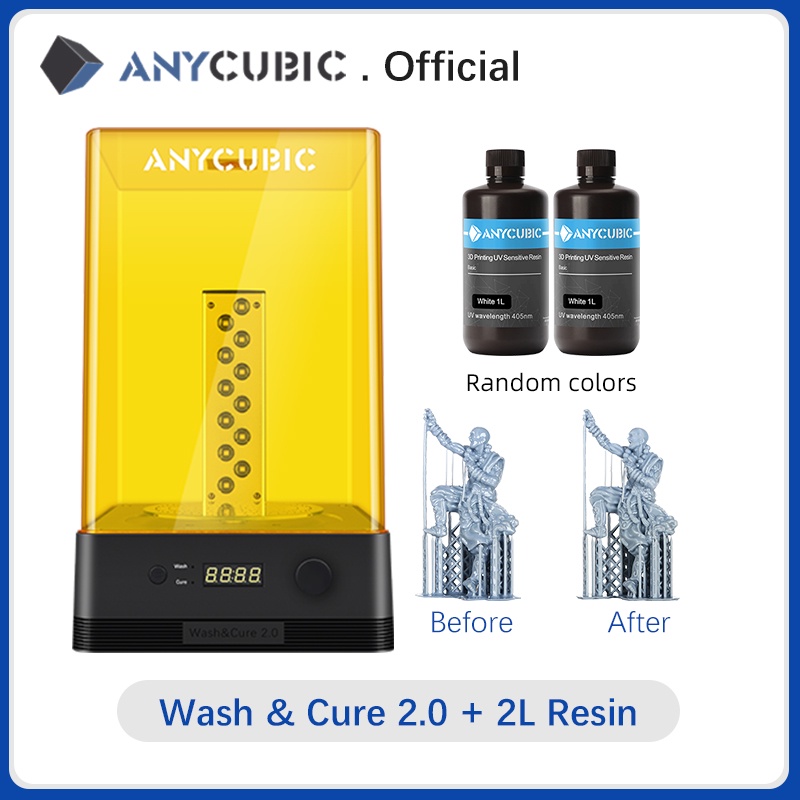 ANYCUBIC Wash & Cure 2.0 Washing Curing 2-in-1 Machine LCD UV Resin 3D ...