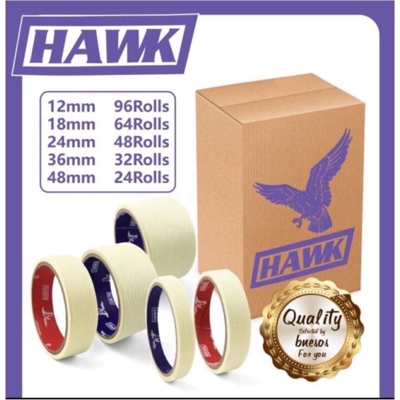 Masking Tape 1 Box Available 3 sizes 12mm, 18mm, 24mm | Shopee Philippines