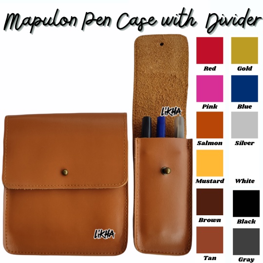 Plain Mapulon case with divider - Plain | Shopee Philippines