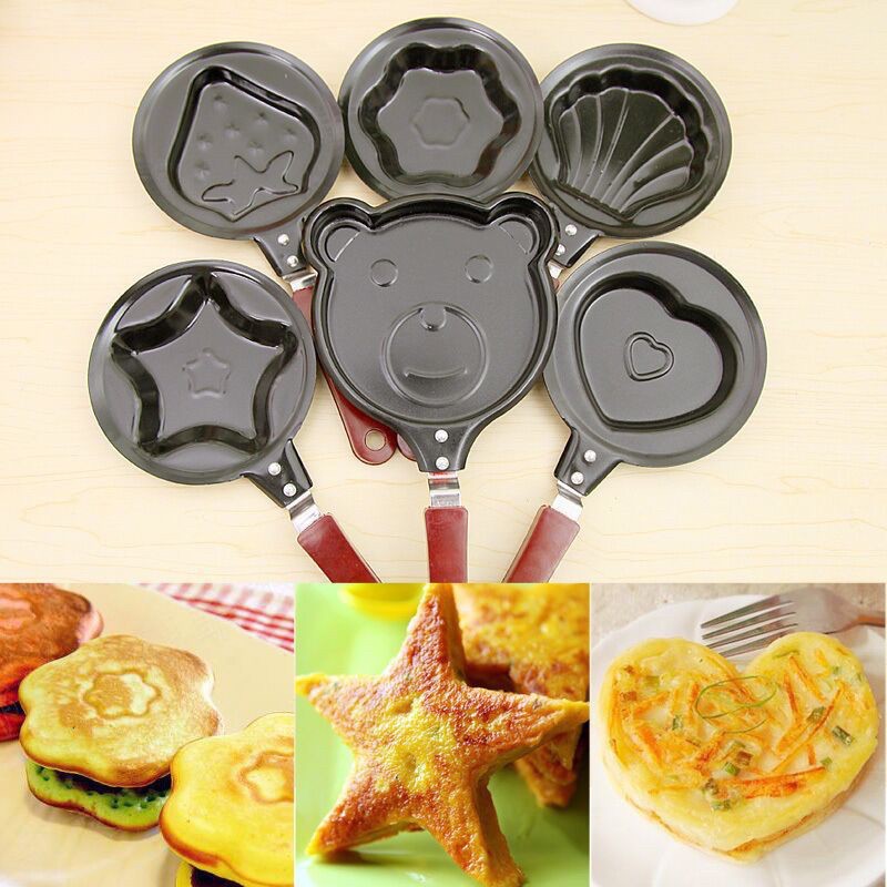 Household Omelette Pan Animal Shape Mini Saucepan Non-stick Pan Cartoon ...