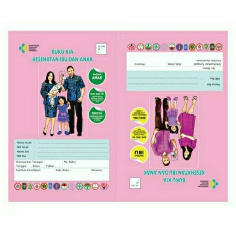 The Latest Edition Of The Mother And Child's Health KIA Book (Earloop ...