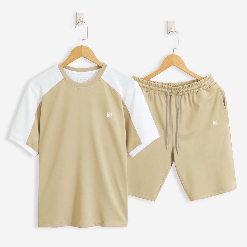 Korean Fashion Casual Terno For Men T-shirt &Short Trend Suit | Shopee ...
