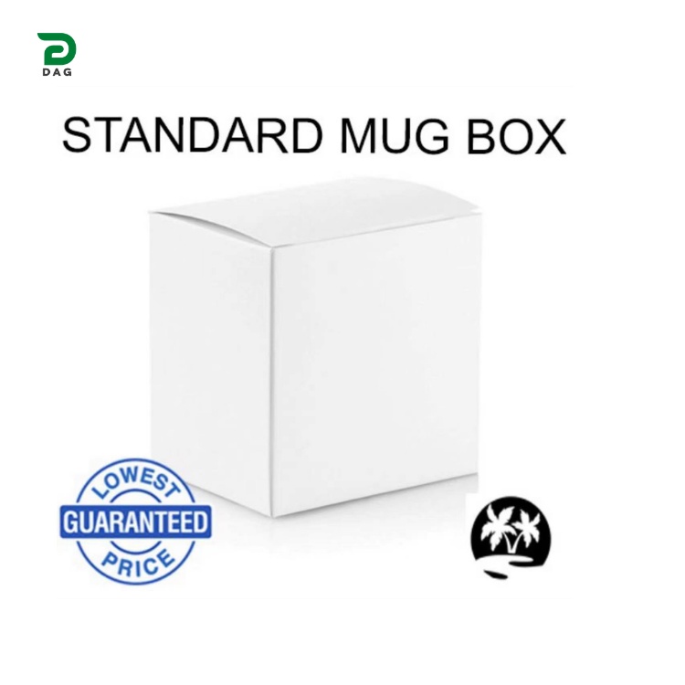 quality white mug box standard size (50pcs) | Shopee Philippines