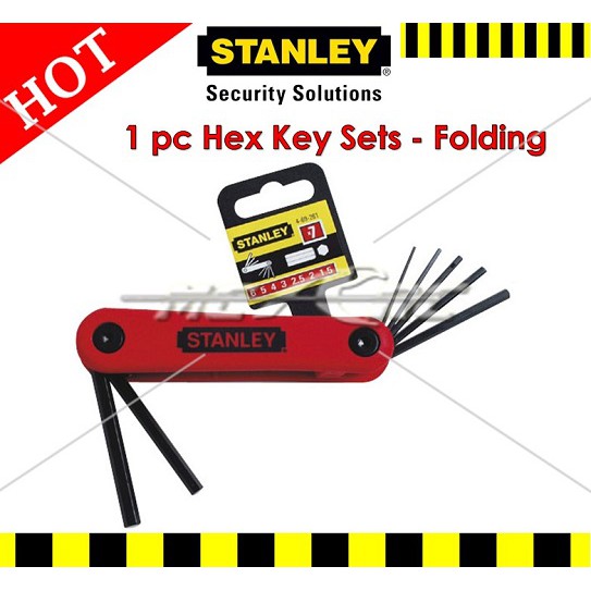 Stanley Hex Key Sets - Folding 69-261 | Shopee Philippines