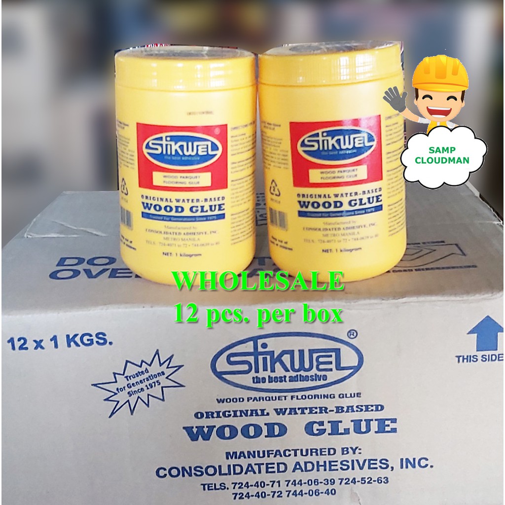 Wholesale Stikwel Wood Glue 1 Kilo x 12 Pieces per box Flooring Glue ...