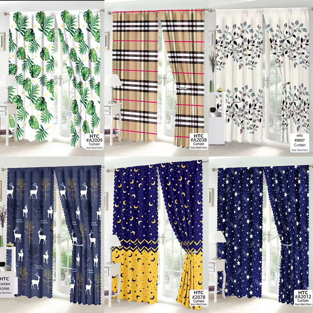 New!!! 5D Curtain for window or door home decoration 1pc ( Size : 100cm ...