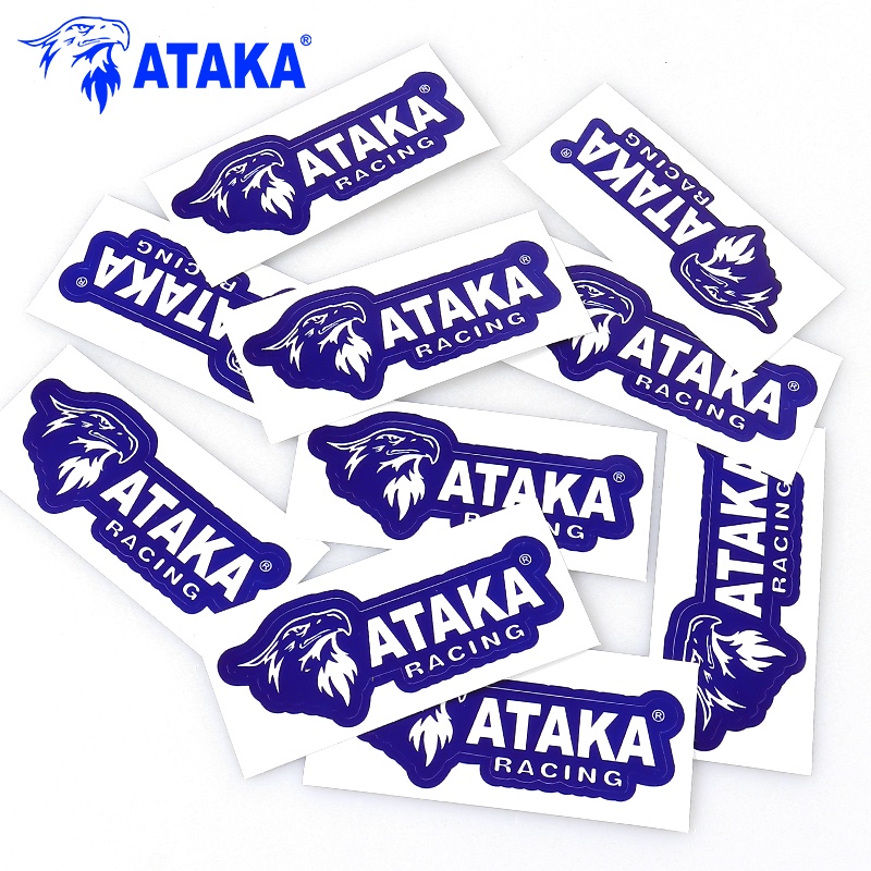 ATAKA MUTAKIN KINGDRAG Logo Sticker for all types of motorcycles ...