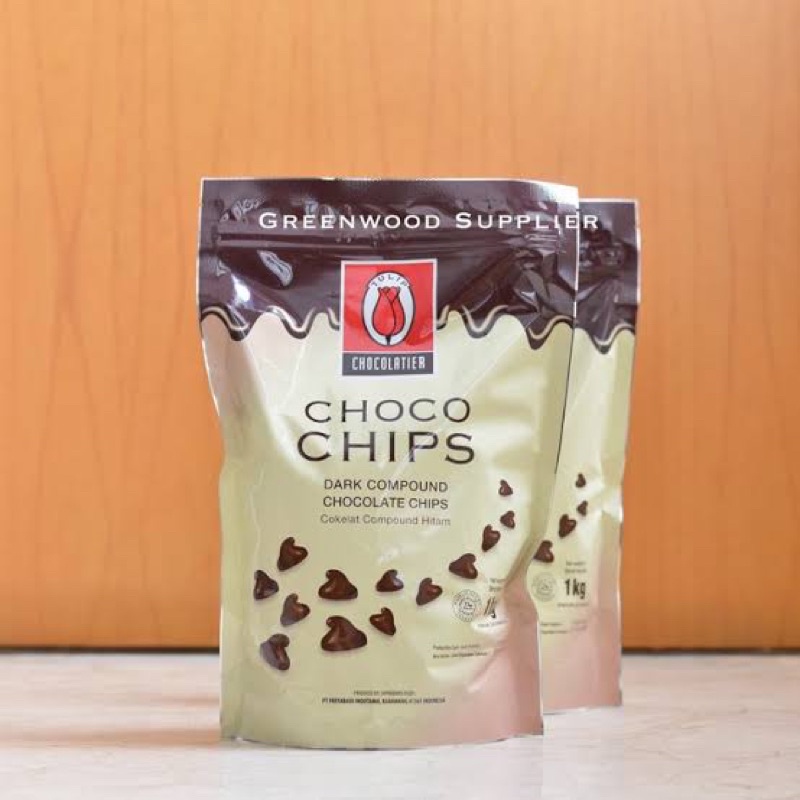 Chocolate Tulip Choco Chips Packaging 100g | Shopee Philippines