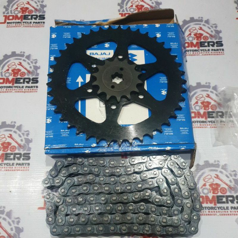 36DT0007 ROUSER 200RS CHAIN KIT SPROCKET 14 / 41 / 520 ( mel ) | Shopee ...
